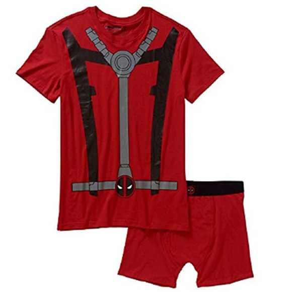 Marvel | Underwear & Socks | Deadpool Mens Underoos Underwear Set Small ...